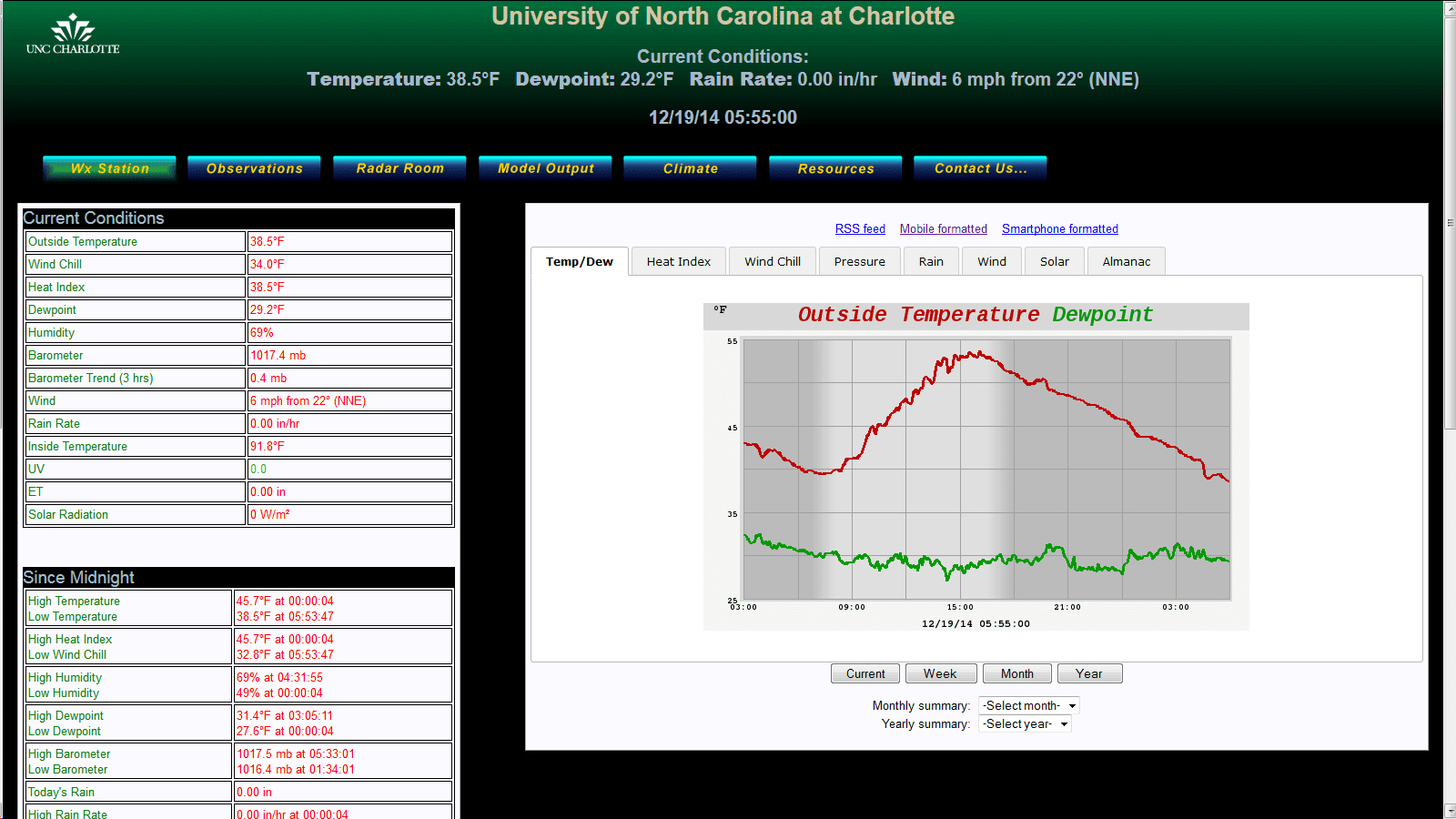 Meteorology - Department of Earth, Environmental and Geographical Sciences