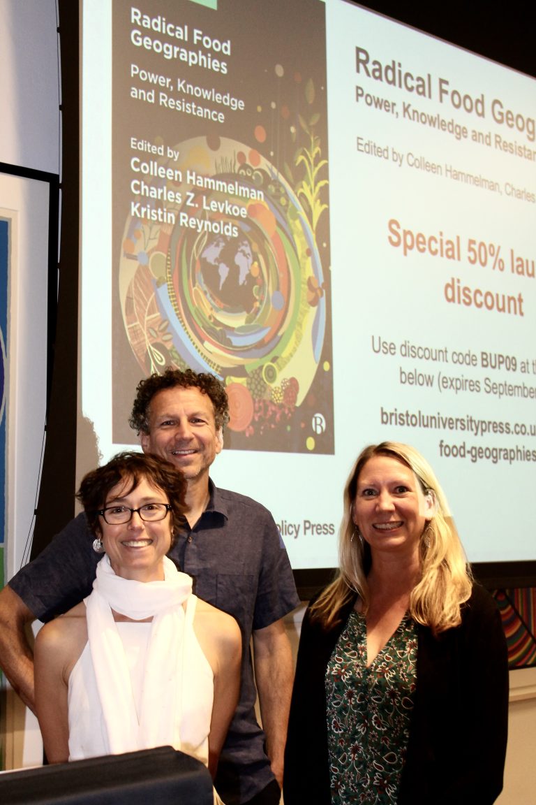Dr. Hammelman publishes new book on Radical Food Geographies ...